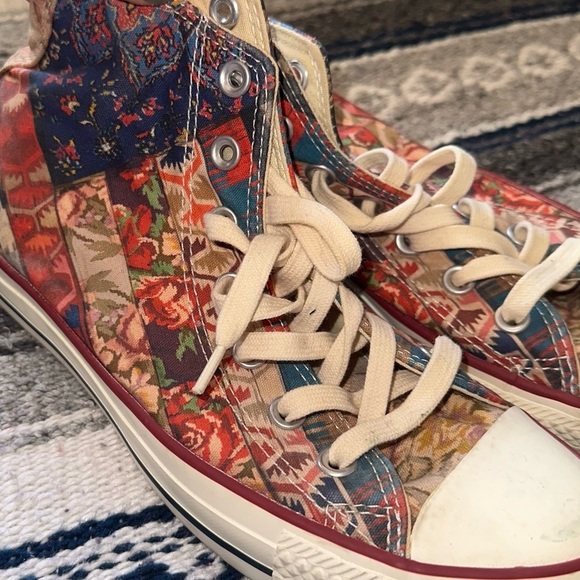 Converse | Shoes | Nwot Converse Chuck Taylor High Tops Boho Hippy ...
